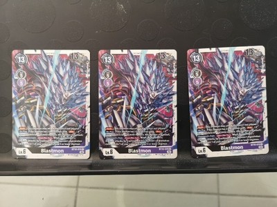 Blastmon *3 Carte Digimon Anglais Bt10-070 | eBay