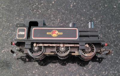 Tri-ang Hornby R52 OO Gauge Jinty Steam Locomotive 47606 Black - 1960 ...
