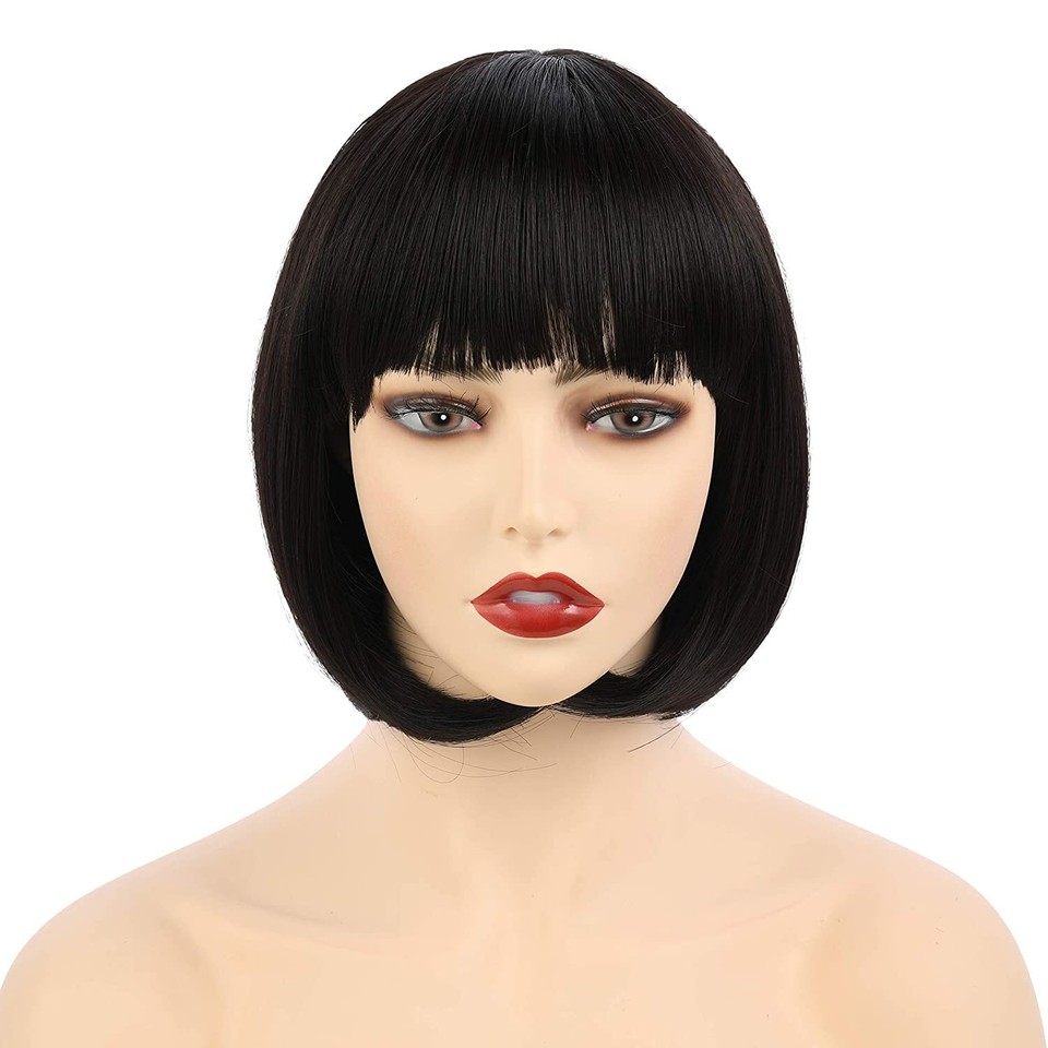 Onedor 10 Inch Short Straight Flapper Bob Wigs | eBay