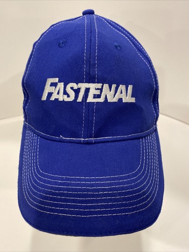 Fastenal Largest Fastener Stores Blue Strapback Baseball Cap Hat | eBay ...