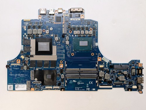 DELL NNRFD ALIENWARE M15 M17 LAPTOP MOTHERBOARD INTEL I7-9750H RTX 2060 ...