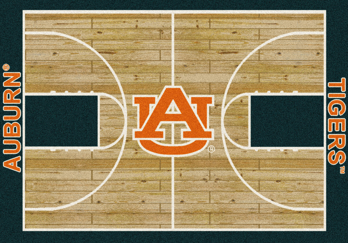 4x6 Milliken Auburn Tigers 1030 NCAA Home Court Area Rug - Approx 3'10 ...