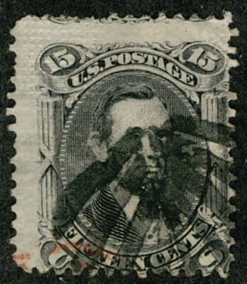 MALACK 98 Fine, DOUBLE GRILL, fancy leaf cancel, R..MORE.. b3945 | eBay