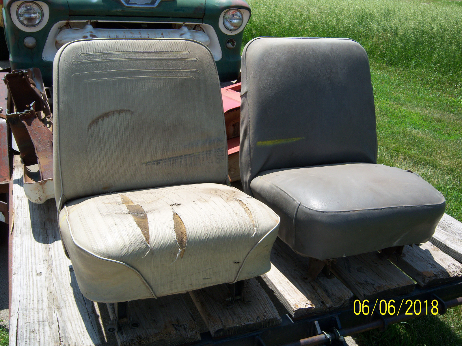 1967 72 Chevy GMC Truck C40 50 60 Blazer Bucket Seats 67 68 69 70 71 57 ...