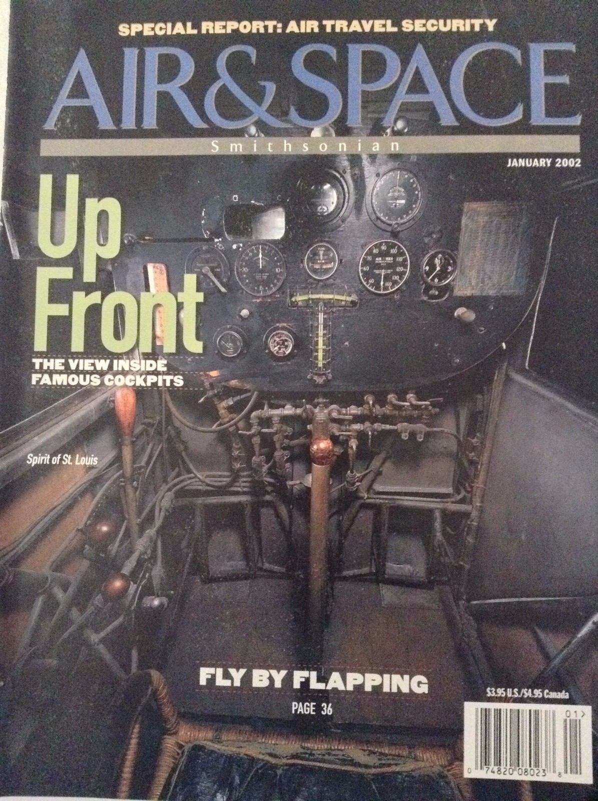 Air & Space Magazine Inside Famous Cockpits January 2002 082817nonrh | eBay