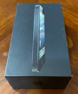 Apple iPhone 5 Original Retail Box good CONDITION - EMPTY BOX & INSERT ...