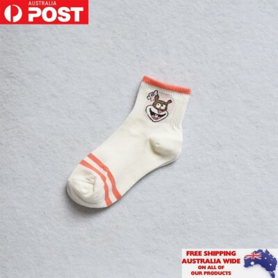 SpongeBob Sandy Cheeks Socks Cotton Clothing Novelty Boys Girls Kids ...