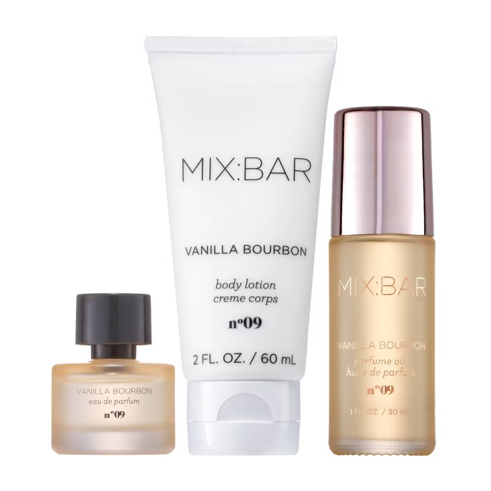 MIX:BAR Vanilla Bourbon Layering Gift Set - Mini EDP + Mini Lotion | eBay