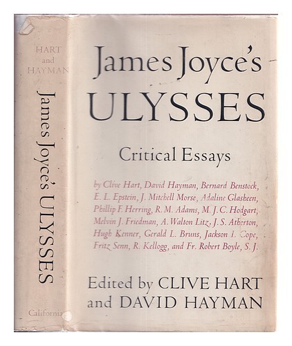 HART, CLIVE (1931-). HAYMAN, DAVID James Joyce's 'Ulisse': saggi ...