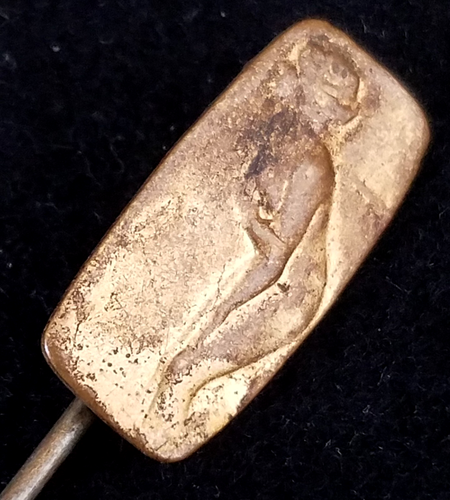 Vintage Art Deco 1911 Paul Emile Chabas "September Morn" Nude Woman ...