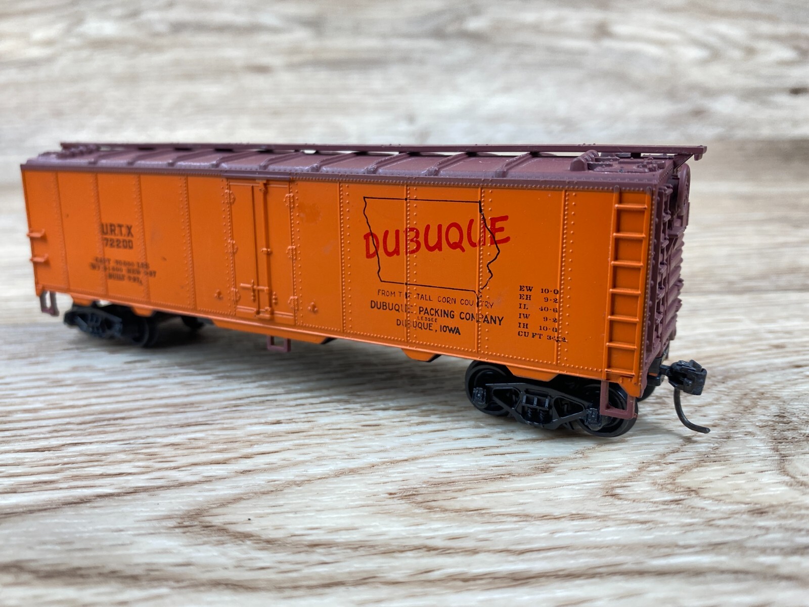 Dubuque Packing Company Dubuque Iowa HO Scale Train Car | eBay