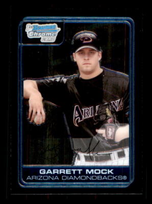 2006 Baseball Bowman Chrome Garrett Mock Arizona Diamondbacks #BC27 | eBay