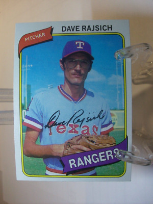 1980 Topps Baseball Card #548 - Dave Rajsich - Texas Rangers (95581) | eBay