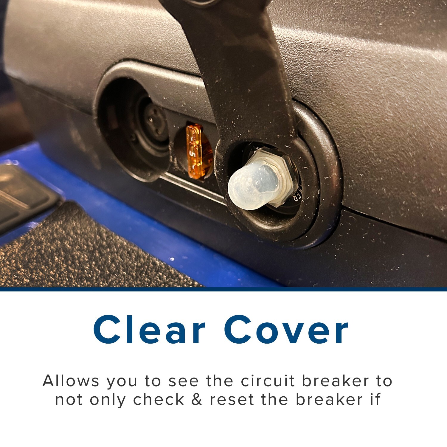 Waterproof Rubber Boot Cover for Push-Button Reset Circuit Breakers ...