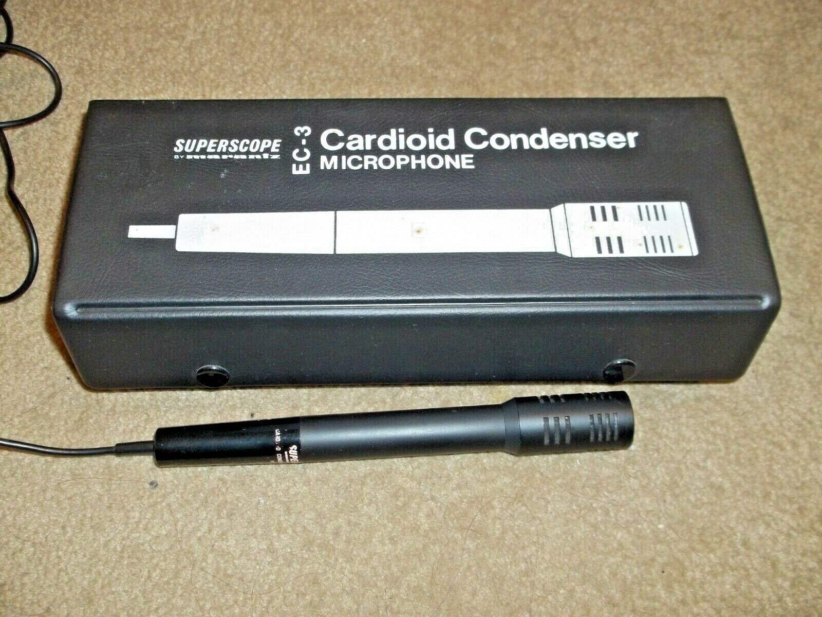 Superscope EC-3 Cardioid Condenser Microphone by Marantz | eBay