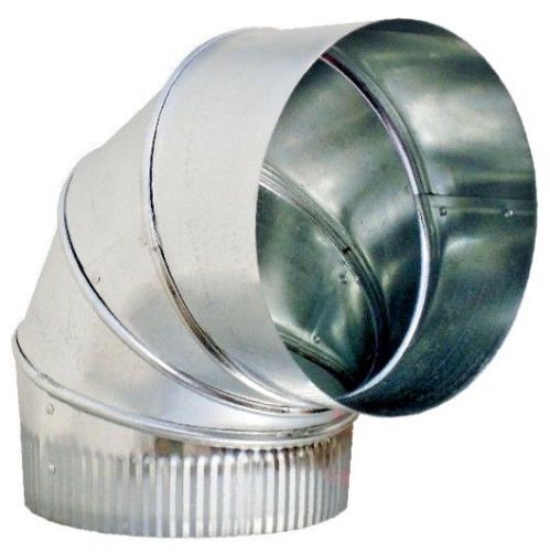 Duct Elbow Master Flow 3 In. 26 Gauge 90 Deg. Round Adjustable Elbow