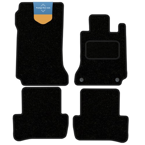 Fits Mercedes Benz C-Class 2007-2015 Fully Tailored Carpet Car Floor ...