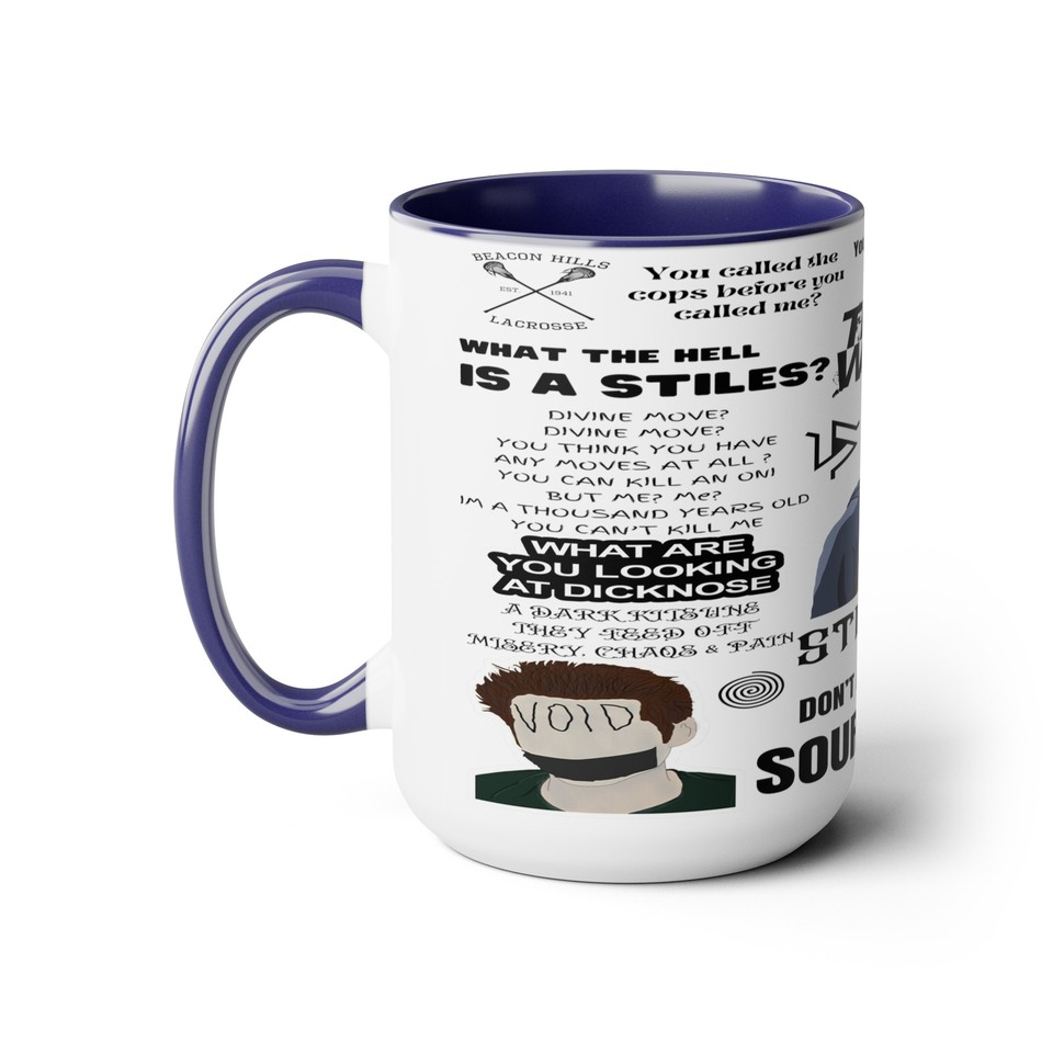 Stiles Famous Quotes Gift for Fan of TW Two Tone Coffee Mug 15oz | eBay