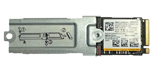 New Samsung PM9C1a 256GB PCle Gen4 x4 NVMe M.2 2230 SSD with Caddy, MZ ...
