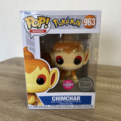 FUNKO POP! CHIMCHAR #963 *FLOCKED* | POKEMON | NINTENDO Pikachu | eBay UK