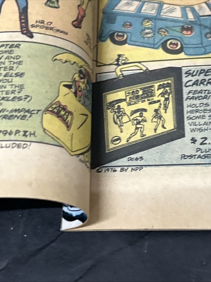 SUPERHERO MERCHANDISE CATALOG #2 (1976) VG/FN KUBERT Art HTF Toys ...