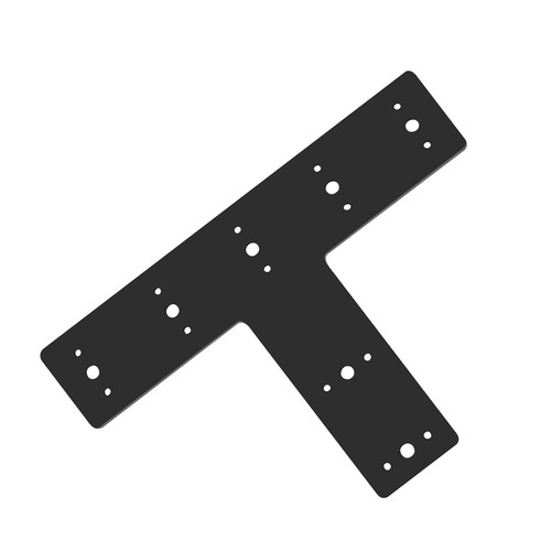 Heavy Duty T Beam Lumber Pergola Brackets 14x10 T Shape Post Bracket ...