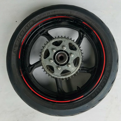 Rear wheel rim tyre sprocket disc straight KAWASAKI ZR1000 Z1000 2012 ...