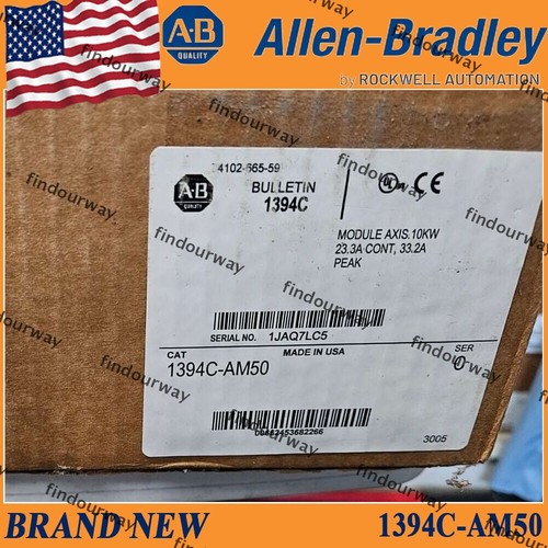 New Allen Bradley 1394C-AM50 /C Axis Drive Module 10KW, 23.3A Nominal ...