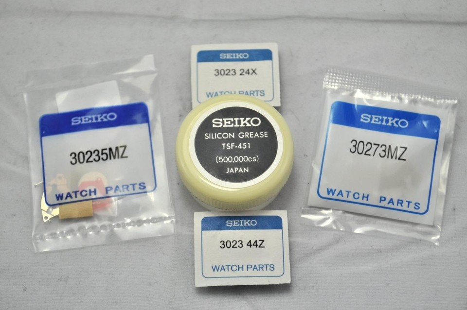 Seiko Kinetic Watch Repair Capacitor Crystal Replacement Service 2 Year ...