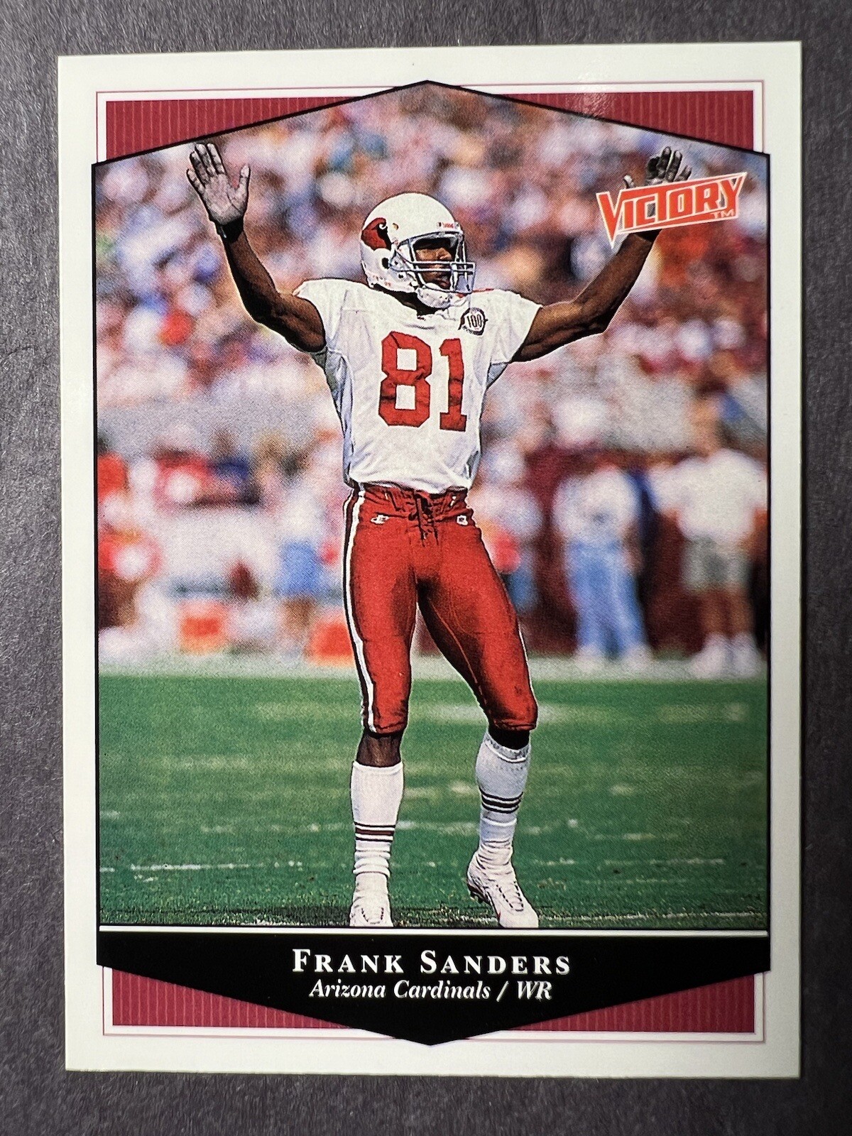1999 Upper Deck Victory Frank Sanders Arizona Cardinals Card #5 | eBay