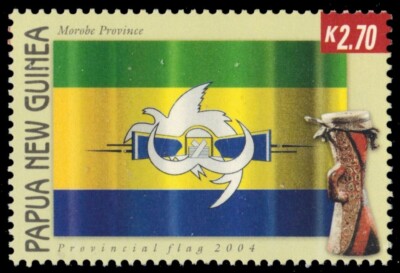 PAPUA NEW GUINEA 1145 - Provincial Flags "Morobe" (pb40254) | eBay