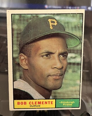 1961 Topps Roberto Clemente #388 “EX-MT” Pittsburgh Pirates HOF ...