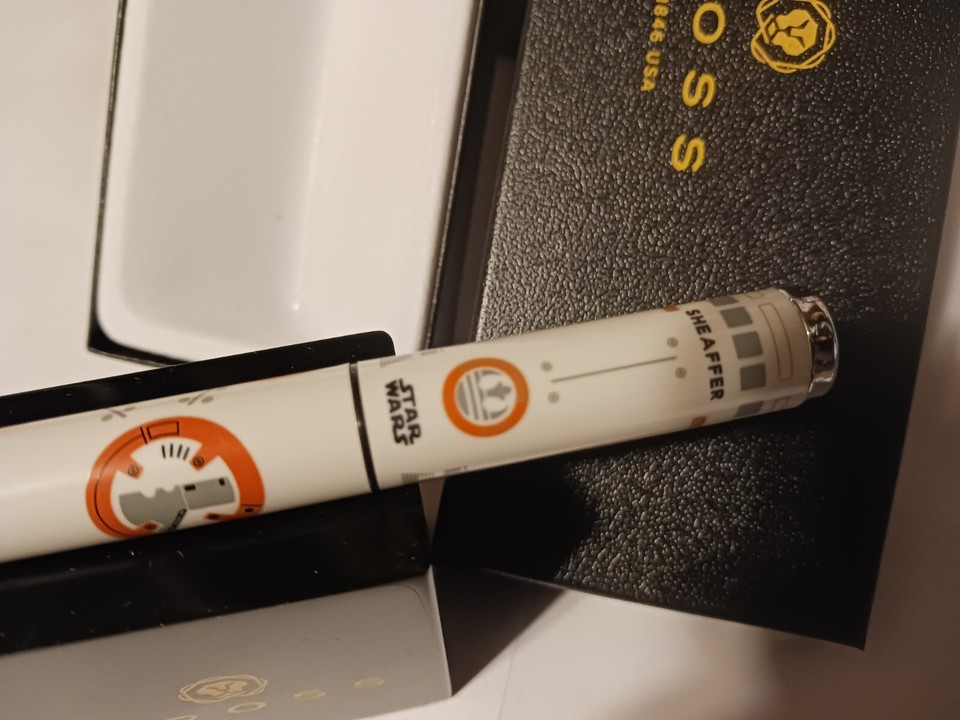 Cross Sheaffer Disney Star Wars Droid BB8 Fountain Pen New FATHERS DAY ...