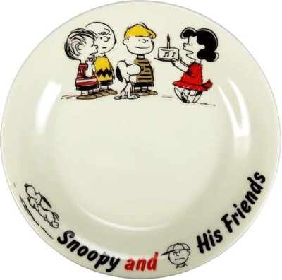 "PEANUTS" Plate, approx. 16cm, Goo Goo, Made in Japan, SN853-318 | eBay