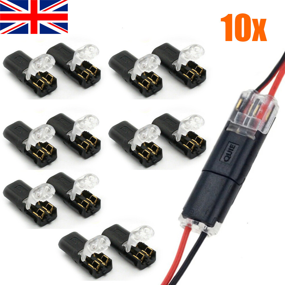 Automotive Wire Junction Strip 100 Pcs Scotch Lock Wire Connectors