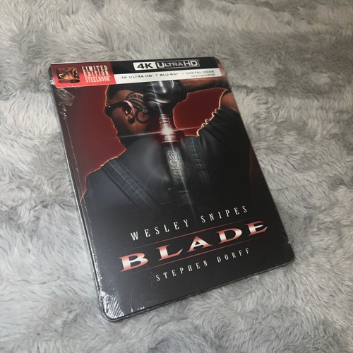 BLADE Walmart Exclusive STEELBOOK 4K UHD + BLU-RAY + DIGITAL - New ...
