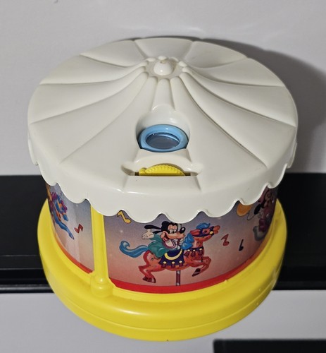 Vintage Disney Micky Mouse Dreamtime Carousel Projector RARE - Untested ...