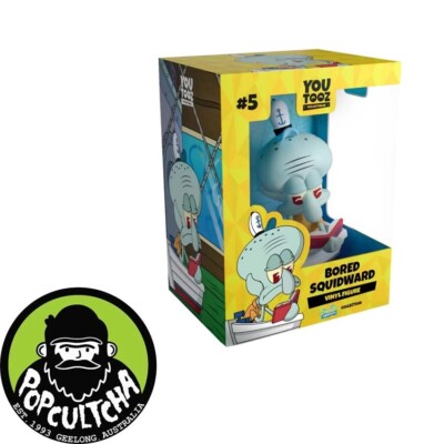 SpongeBob SquarePants - Bored Squidward 4" Vinyl Figure "New" | eBay ...