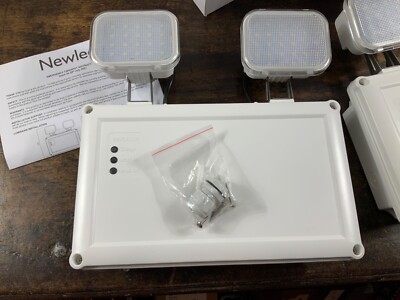 New NEWLEC TwinSpot Emergency Light 2 x 1.5 W LED NLE3TWINSP | eBay UK