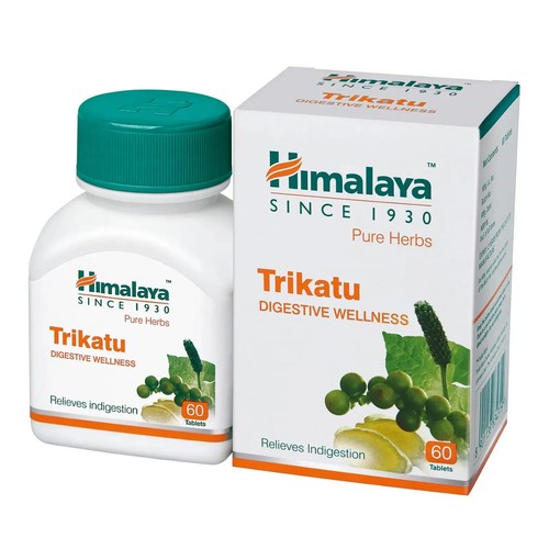 6X Trikatu By Himalaya Digestive Wellness Relief Indigestion ( 60 Tabs ...