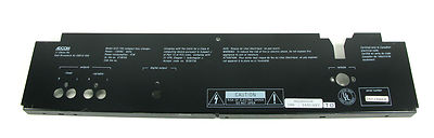 ADCOM GCD-700 CD PLAYER REPAIR PART - Rear Panel w/ Input & Output ...