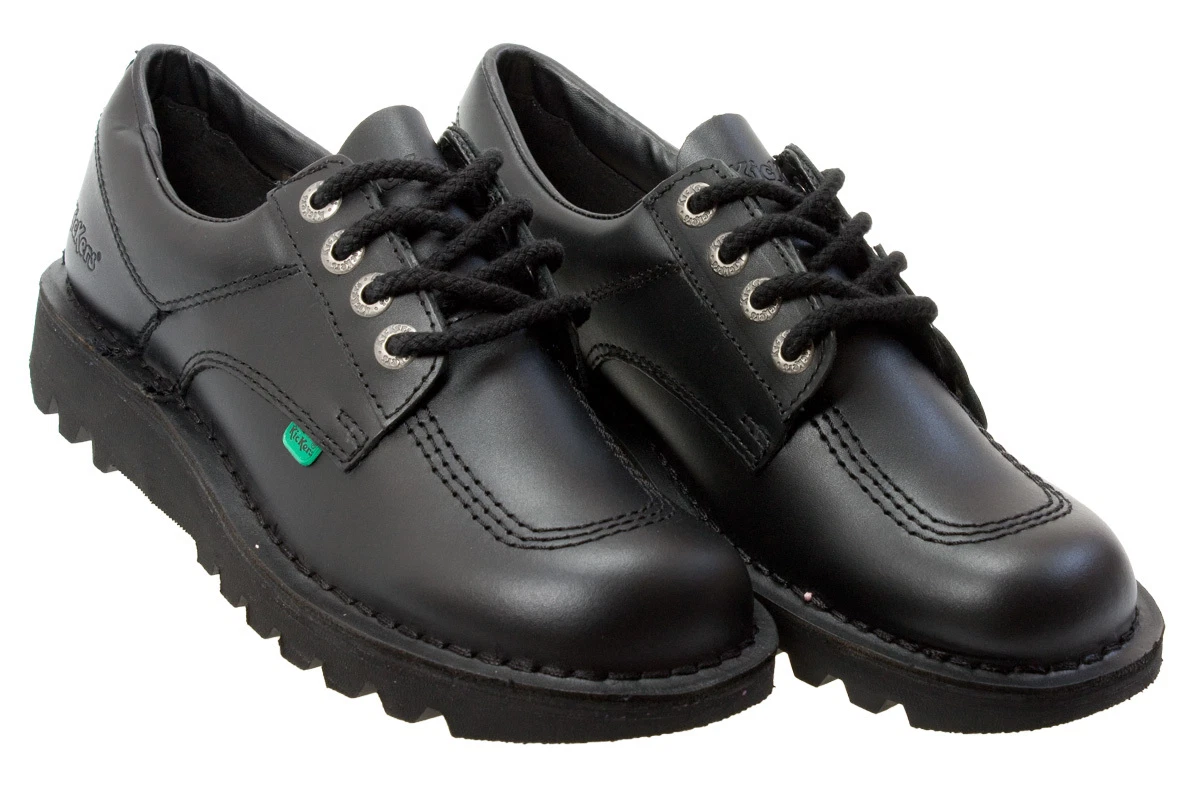 Mens Kickers Black Kick Lo Shoes Deals | emergencydentistry.com