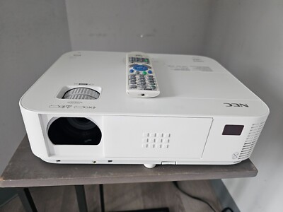 NEC NP-M322X DLP Projector 3200 ANSI Home Theater 3D HDMI 1080p w ...