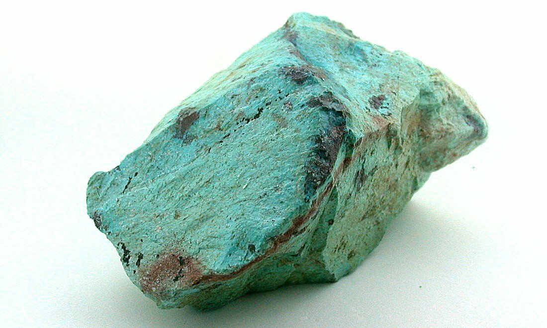 524 Gram 1 Lb 2.6 Ounce Sonoran Blue Turquoise Cuprite In Quartz ...