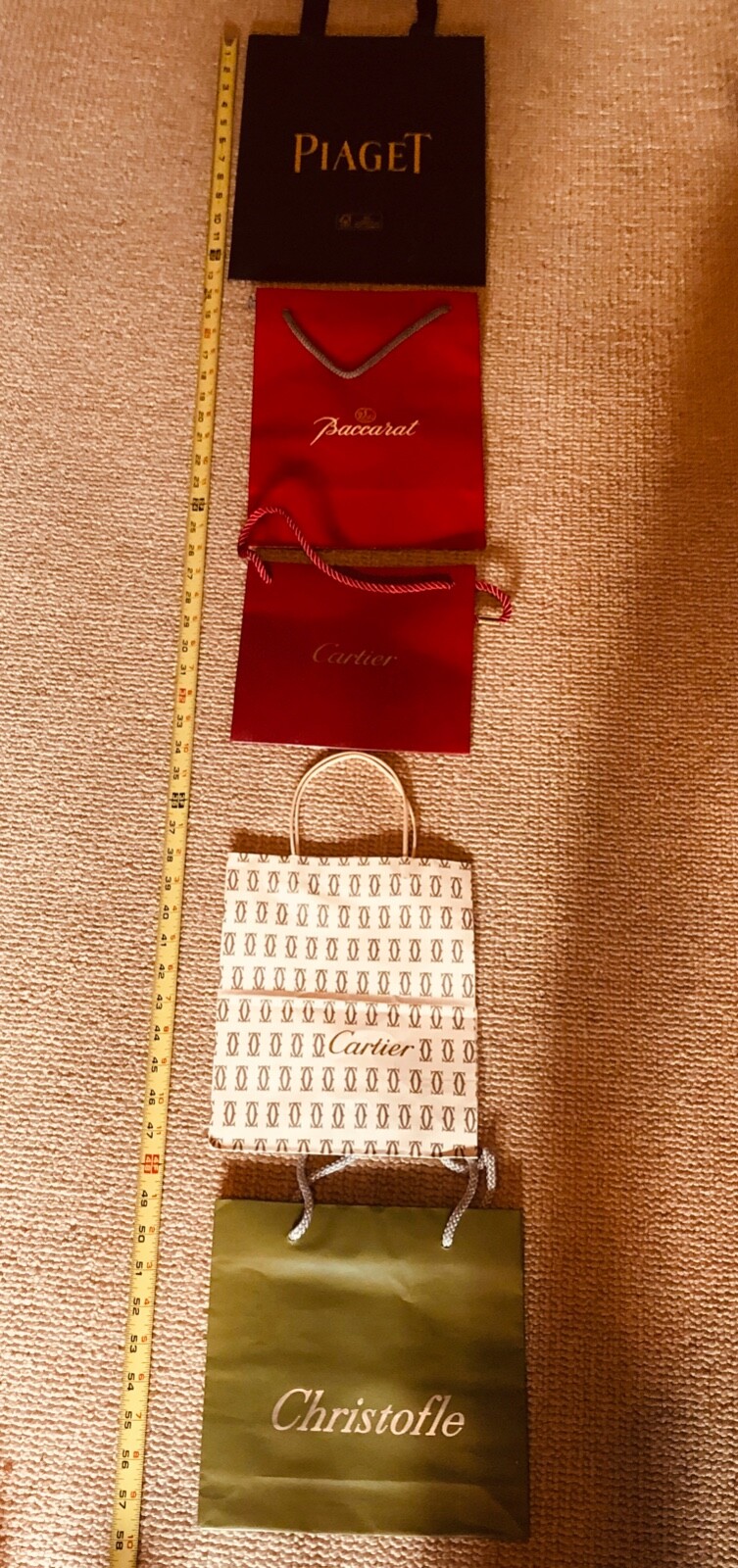 Famous stores paper shopping bags...... - Gem