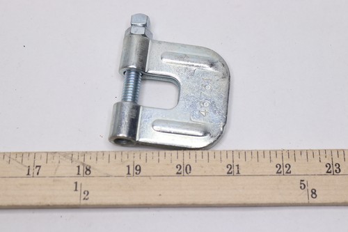 Beam Clamp w/ Lock Nut Zinc Plated Pressed Steel 3/8"-16 21-l3/8 | eBay