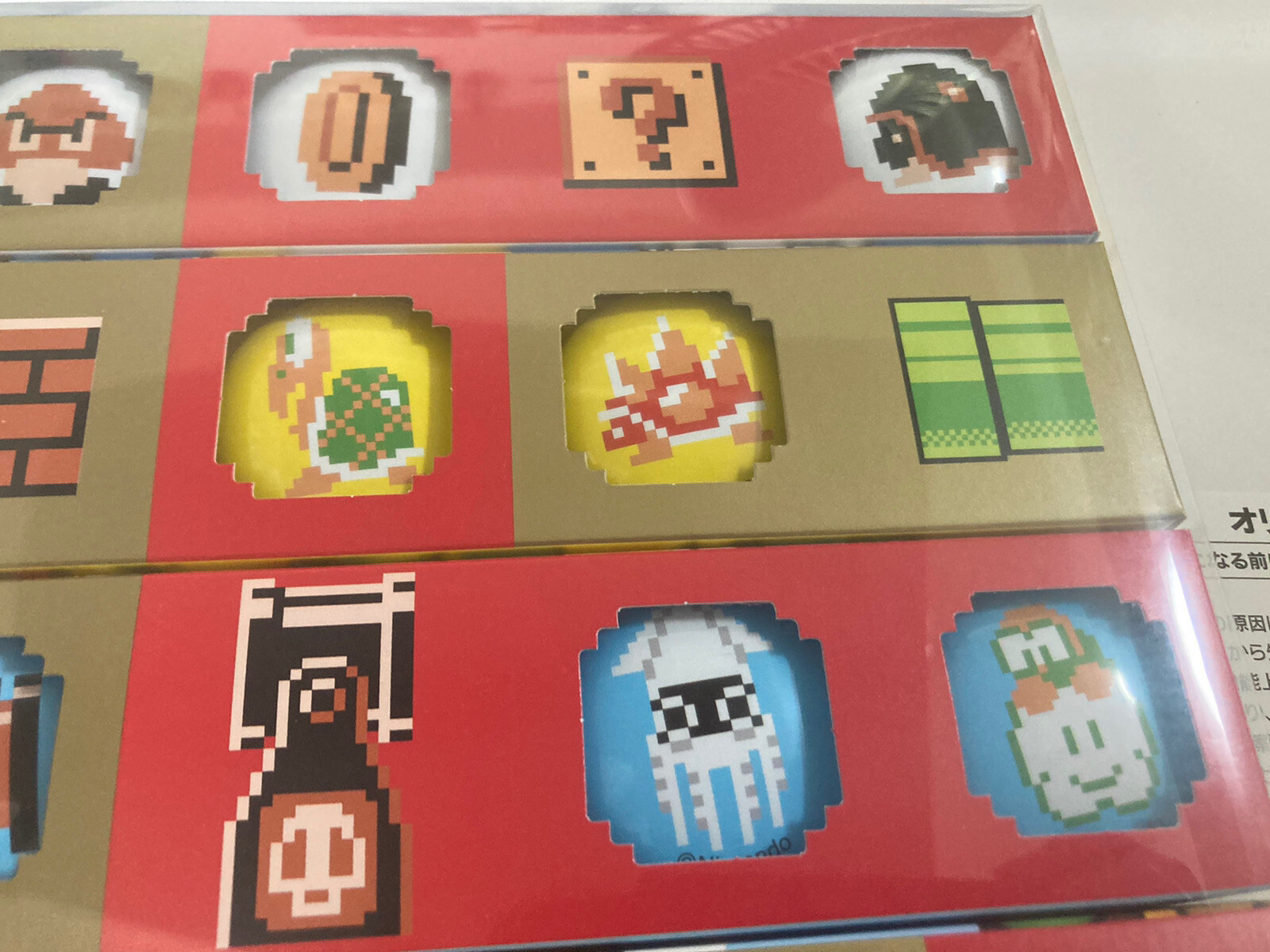 Club Nintendo Mario 25th Anniversary Pin Badge Set Japan Limited Open ...