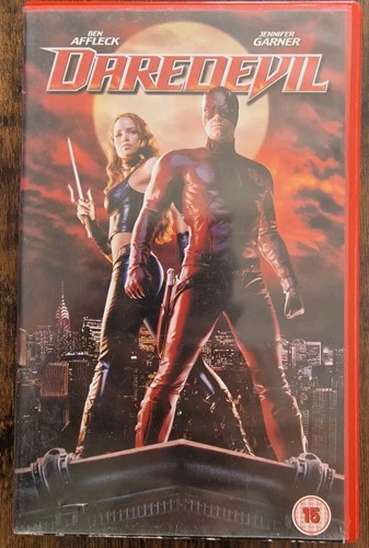 Daredevil VHS Video Tape - Ben Affleck, Jennifer Garner (F) | eBay