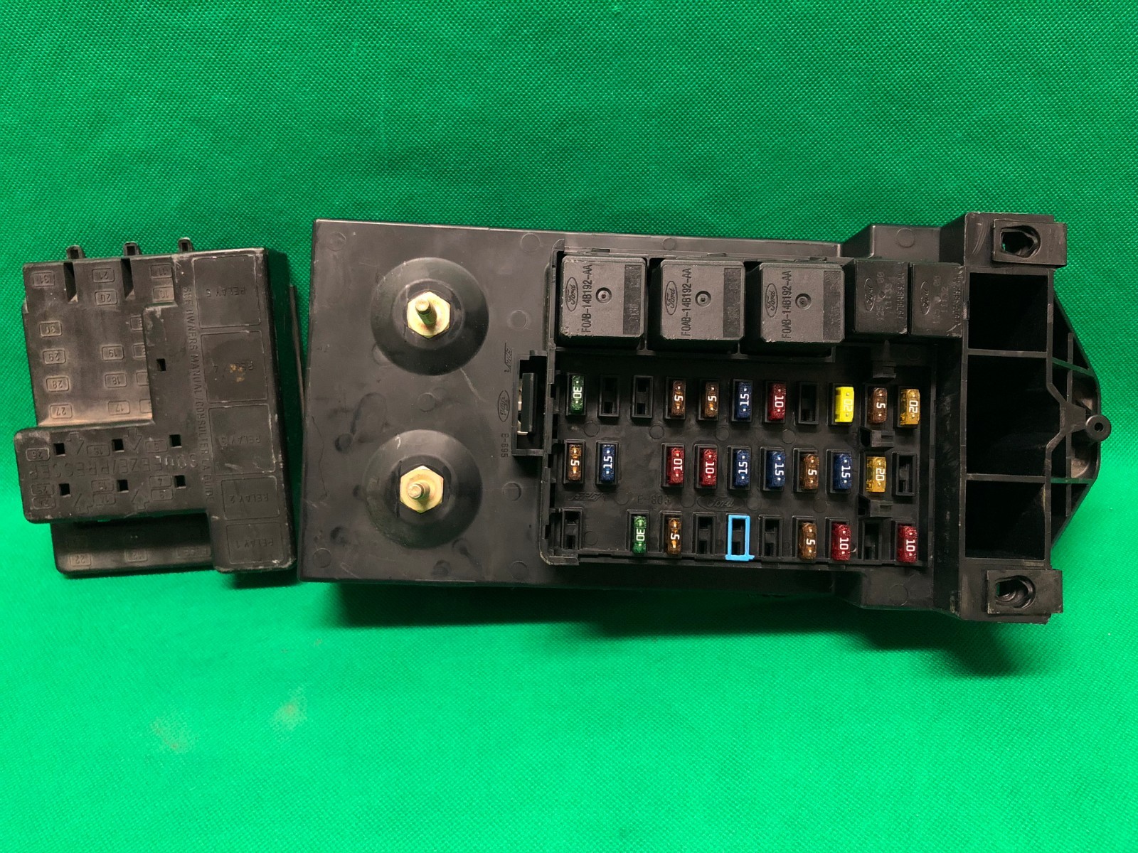 00 2000 FORD EXCURSION INTERIOR DASH FUSE BOX RELAY FUSEBOX YC3T-14A067 ...