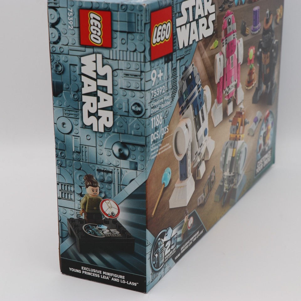 LEGO 75392 Star Wars Creative Play Droid Builder R2-D2 Chopper 25th ...